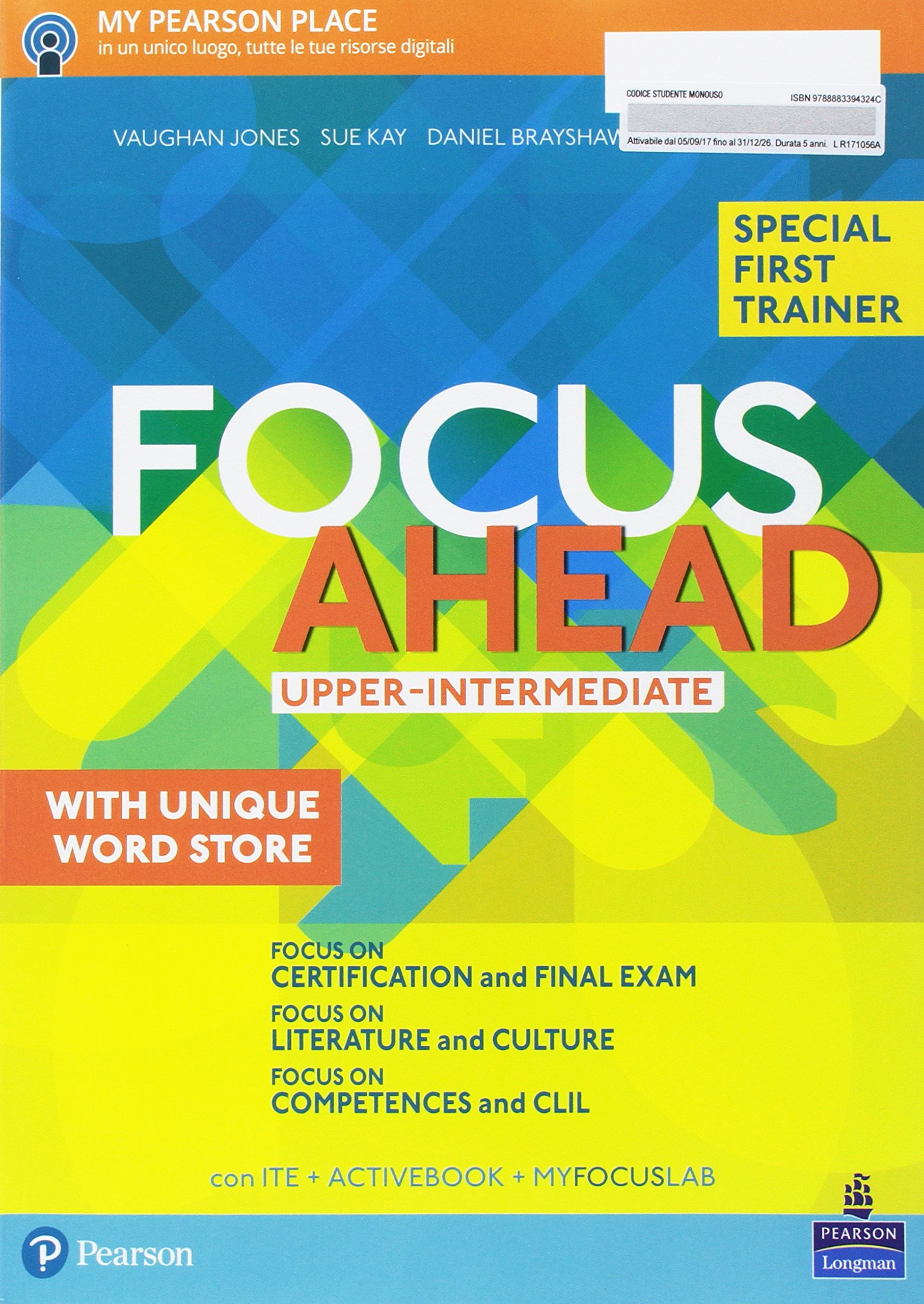 Focus ahead. Upper intermediate. Per le Scuole superiori. Con e-book ...