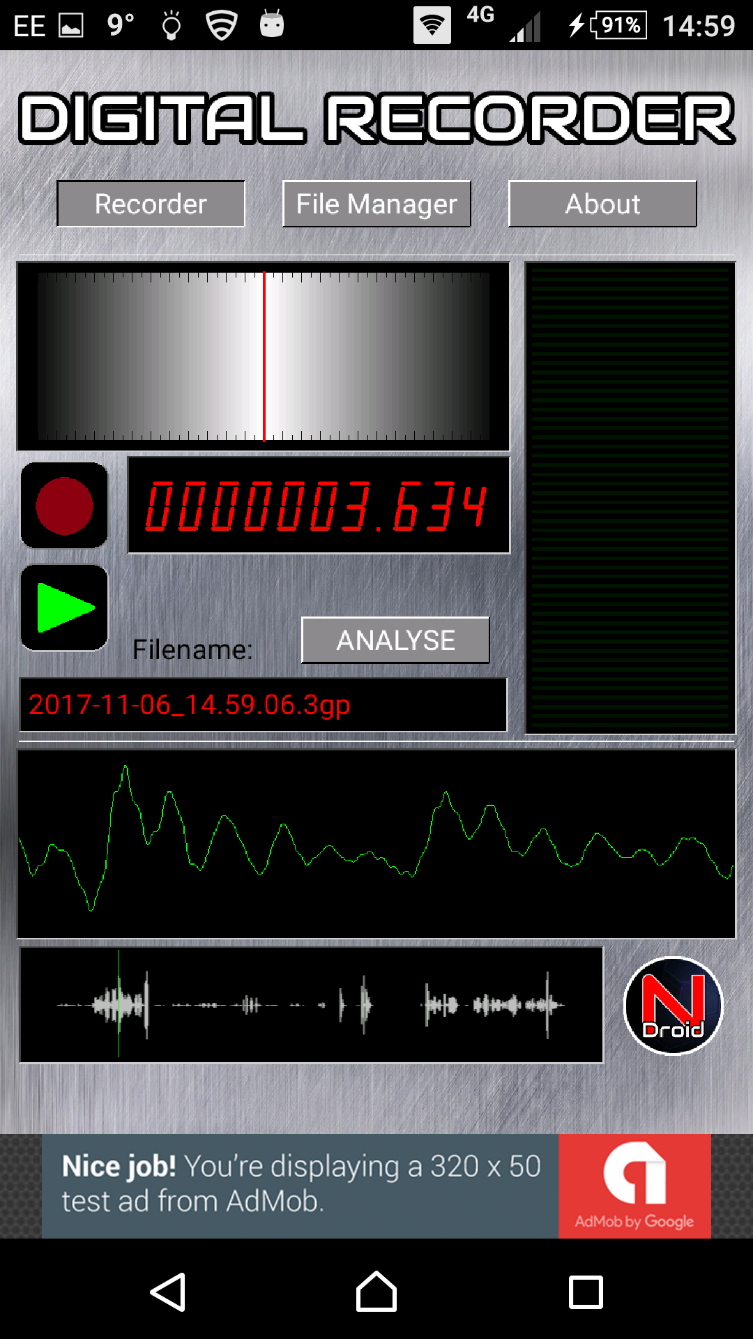 Digital Audio Recorder - App on the Amazon Appstore