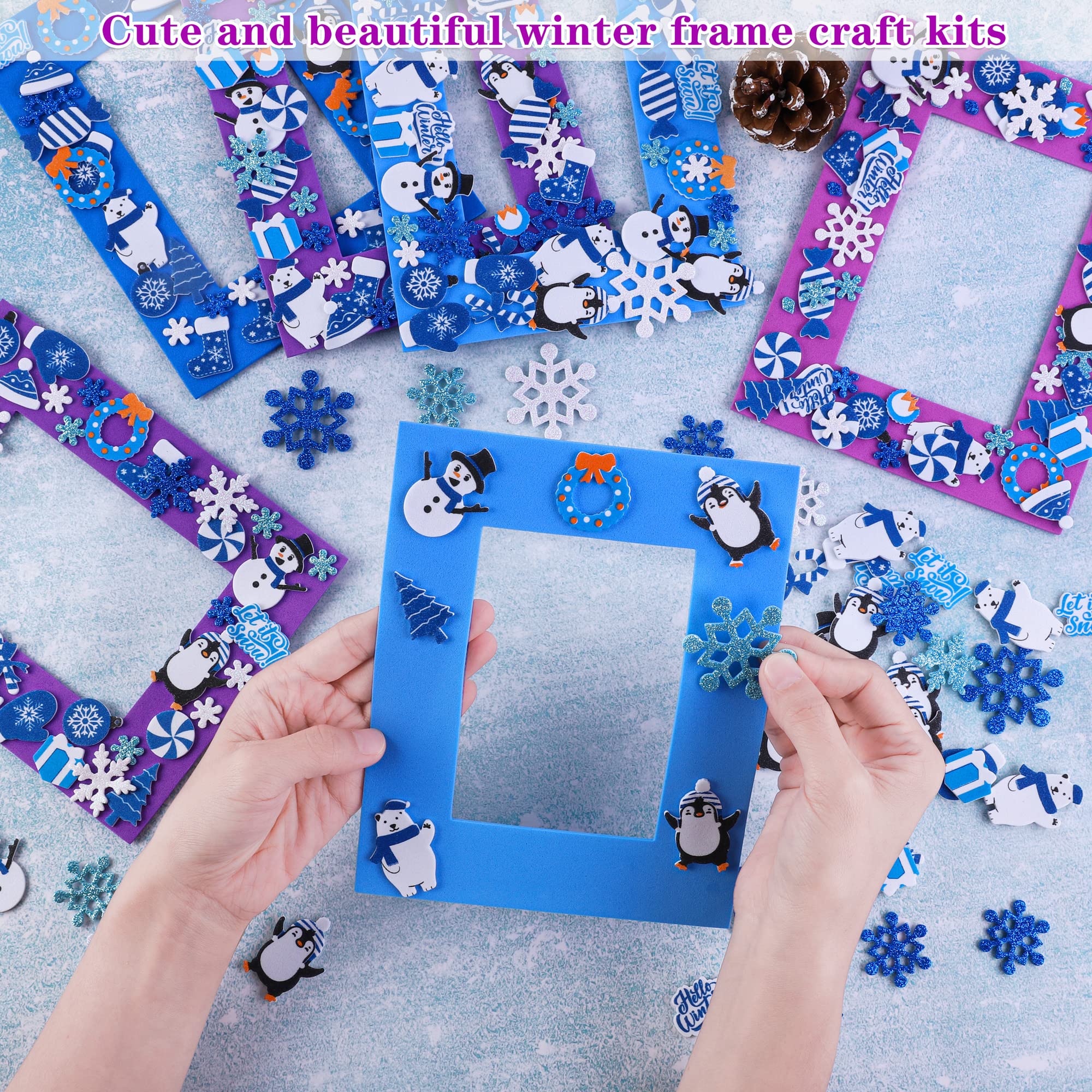 Snapklik.com : Fovths 12 Pieces Christmas Frozen Party Foam Picture ...