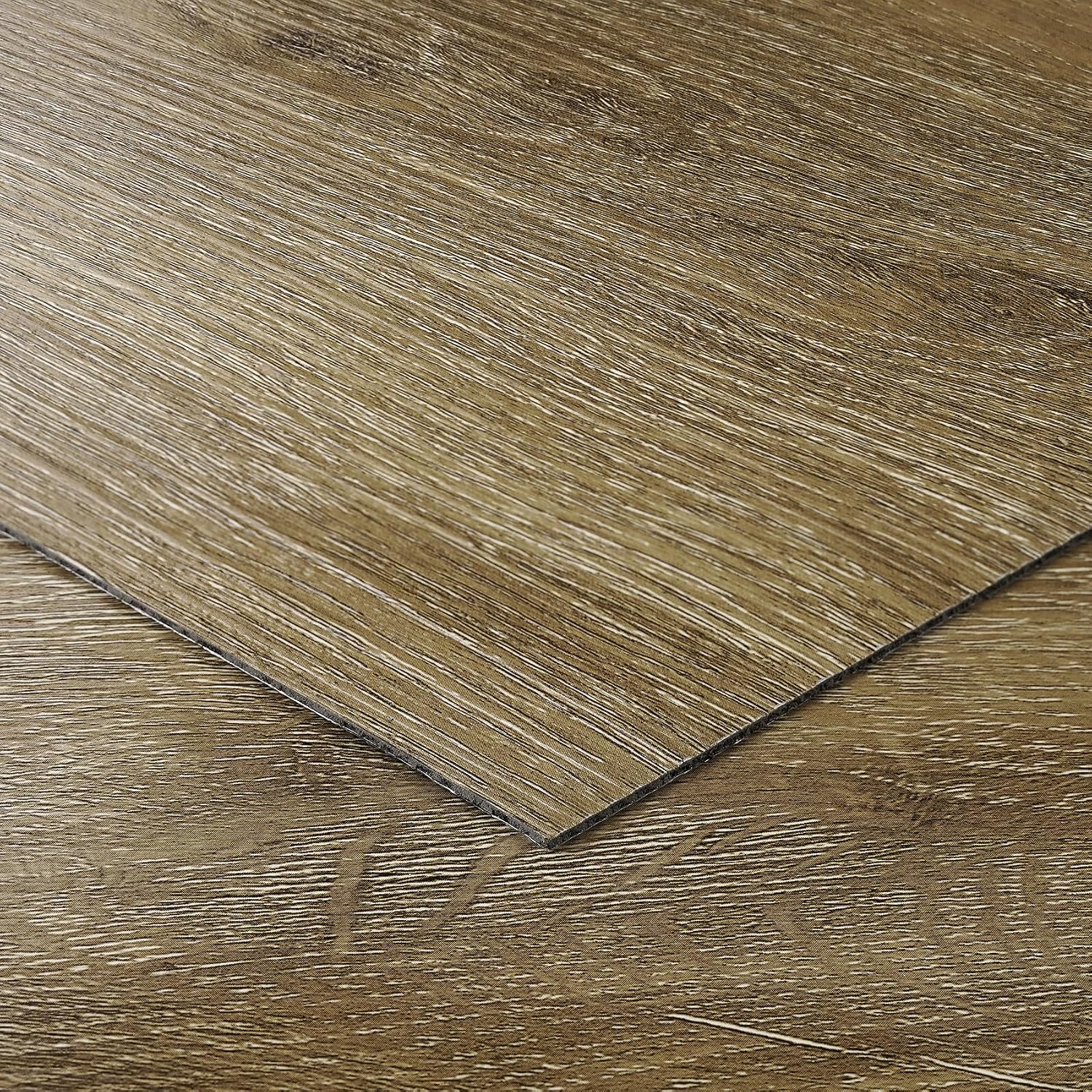 Livelynine Natural Oak Peel and Stick Floor Tile Waterproof 12x12 4 ...