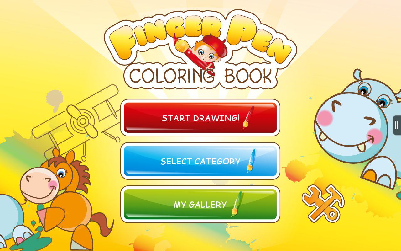 Aplicación Niños Libro para colorear FingerPen en Amazon Appstore