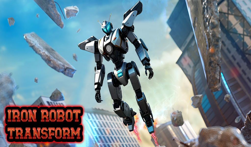 Iron Hero Man Robot Games 3D - Transform Survival Battle Action ...