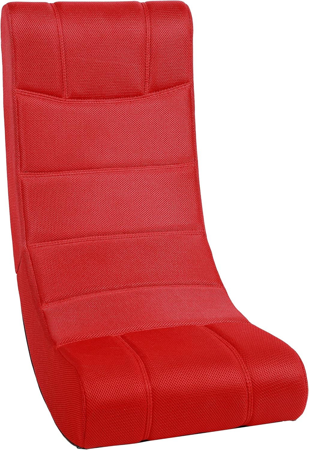 Amazon.com: Harvil Ergonomic Video Gaming Floor Rocker Chair, Red ...