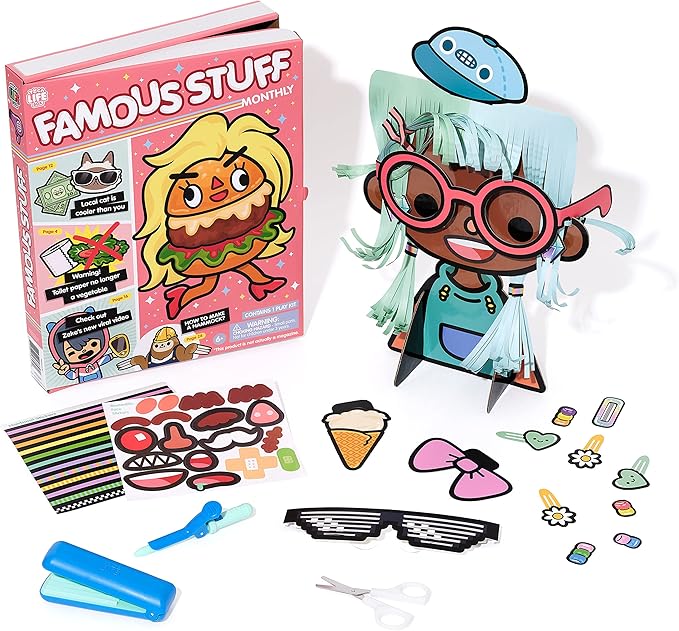 TOCA LIFE Hair Salon, DIY Activity Kit Mystery Box with Exclusive ...