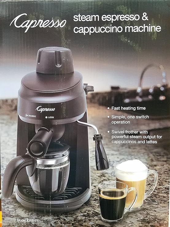 Amazon.com: Capresso Steam Espresso & Cappuccino Machine