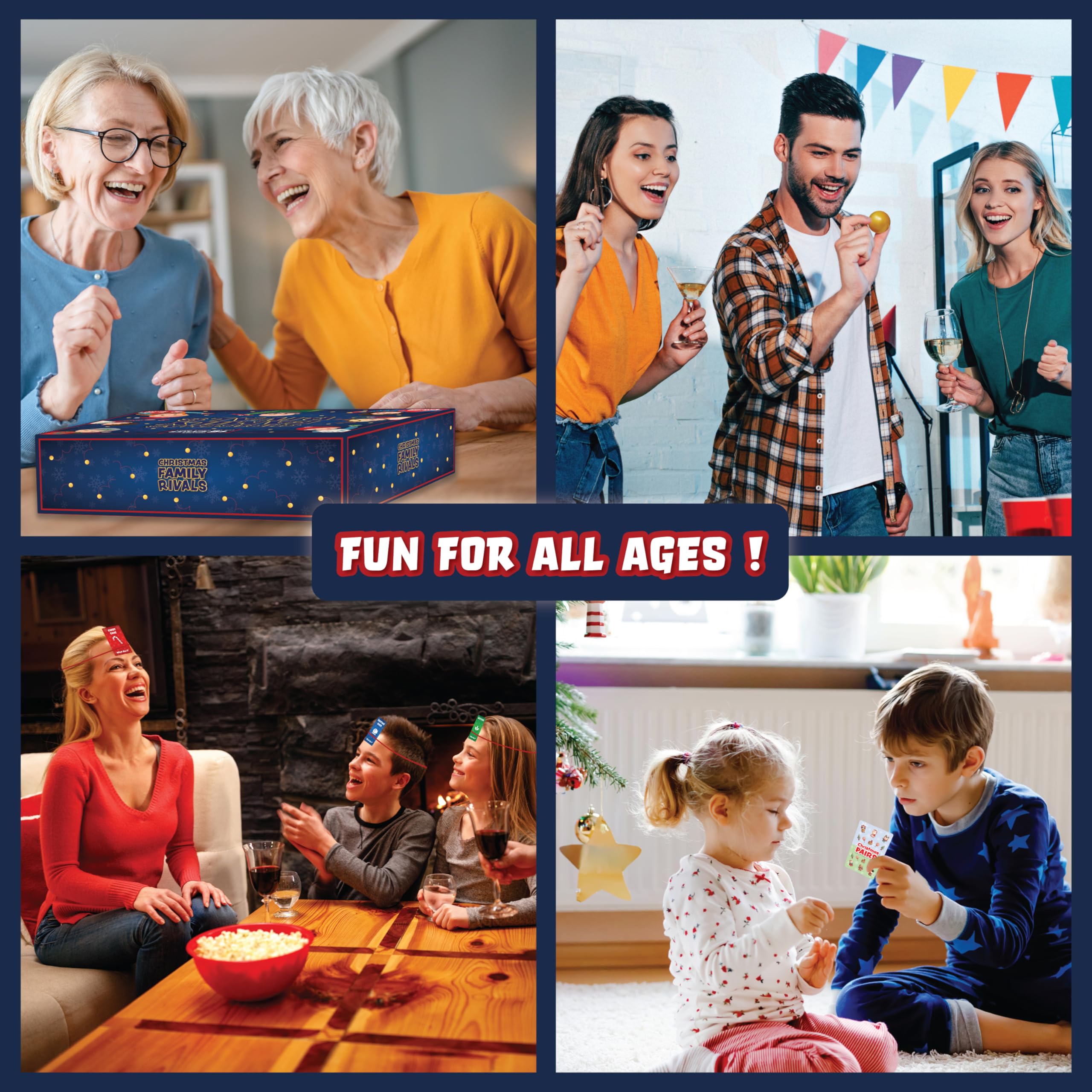 Christmas Family Rivals 16 CHRISTMAS GAMES – For Children, Family, Kids ...