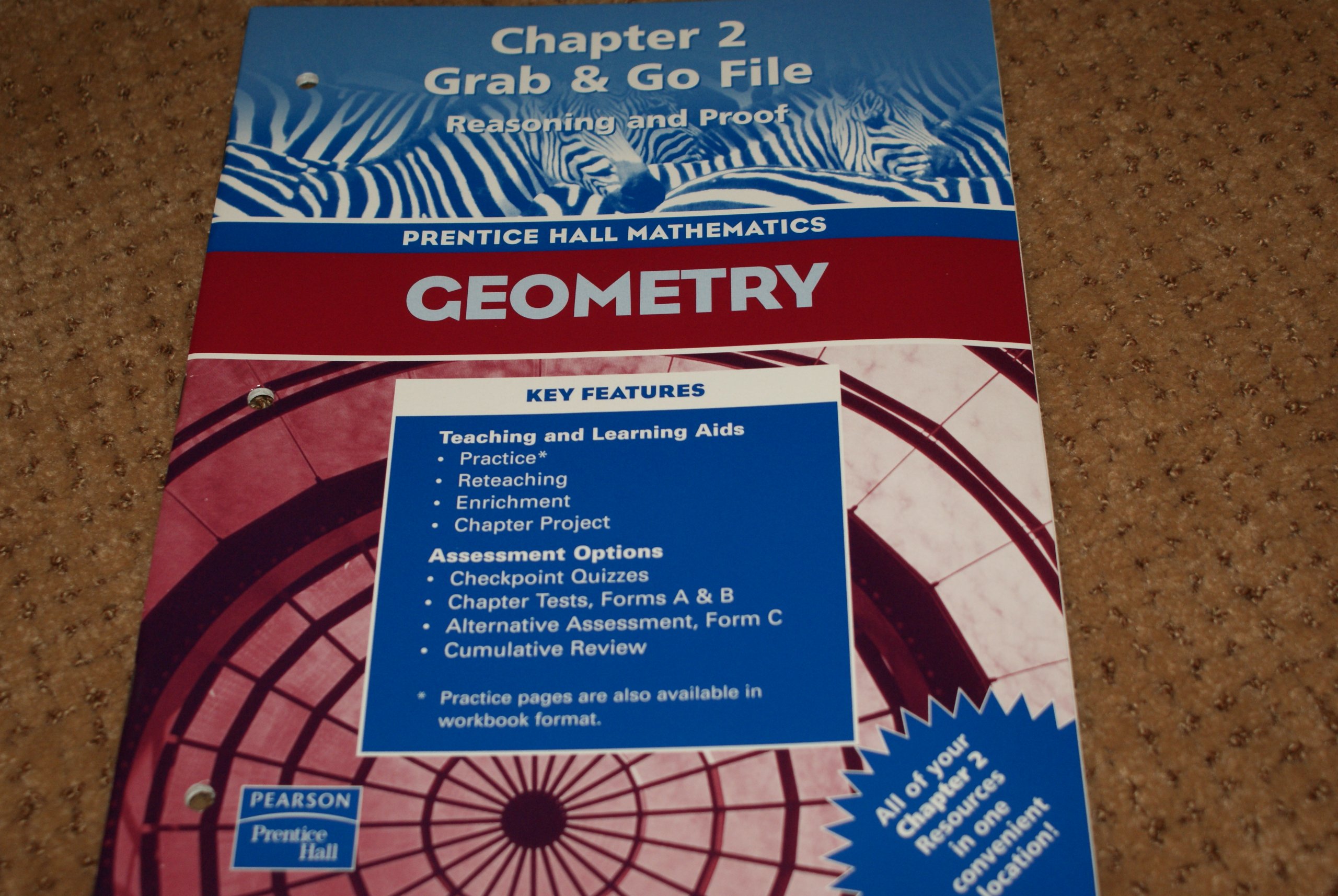 Geometry, Chapter 2: Grab & Go File- Reasoning and Proof (Prentice Hall ...