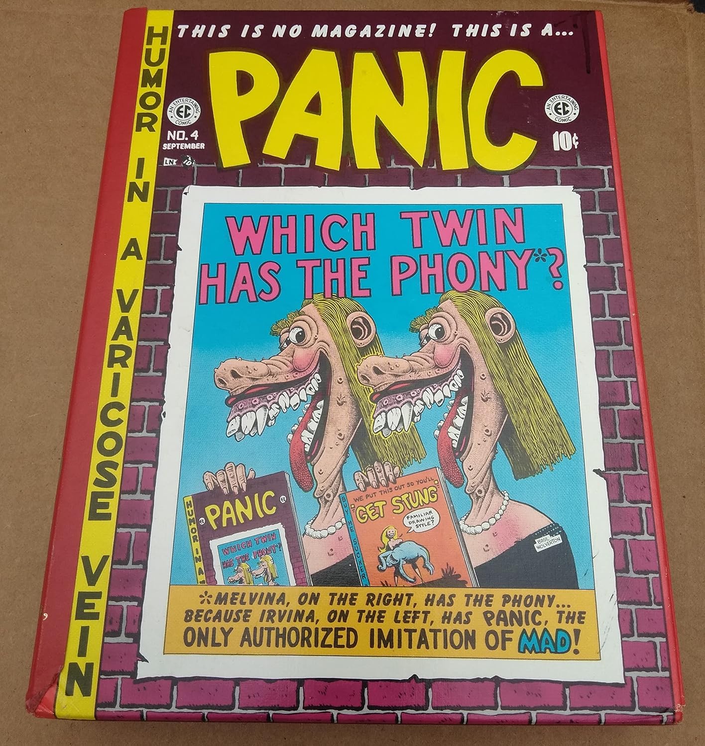 Panic. 2 Volumes: EC Comics; Bill Gaines; Al Feldstein: Amazon.com: Books