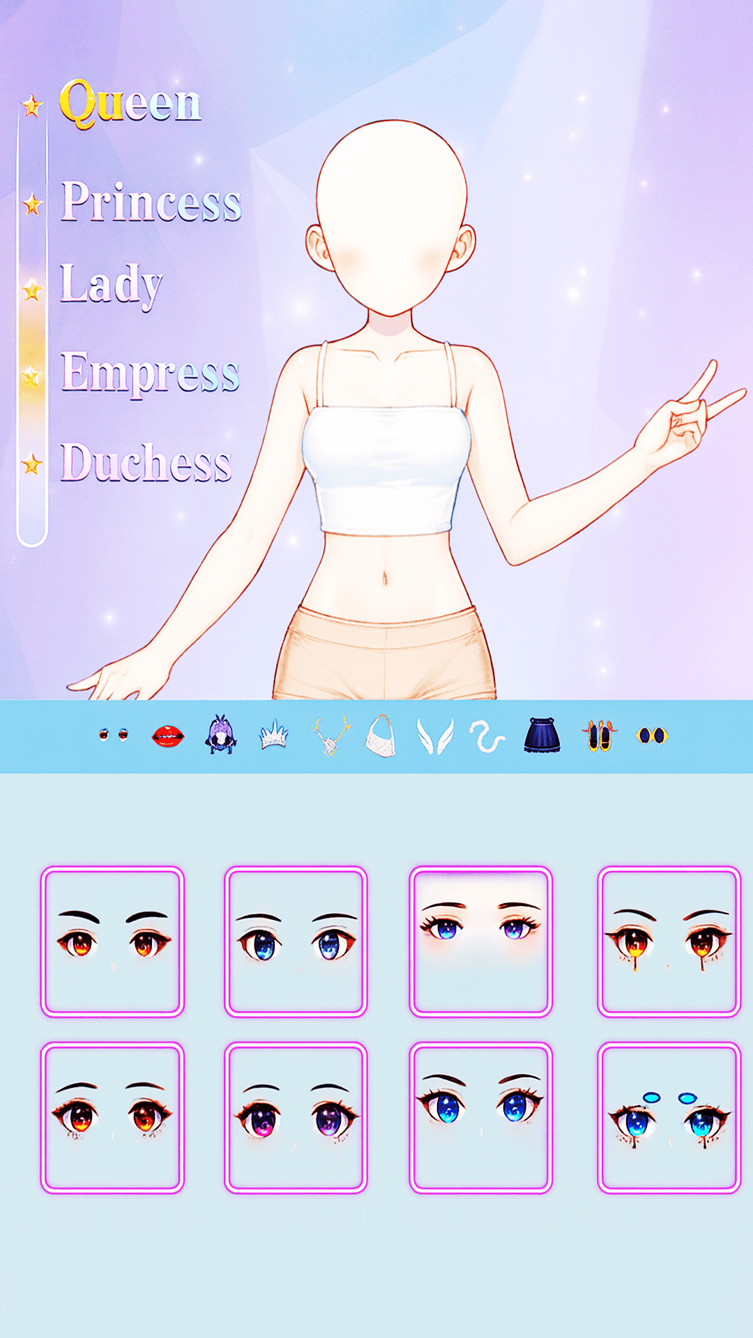 Fashion Doll Magic Dress Up Challenge: Anime Princess Makeup Stylist ...
