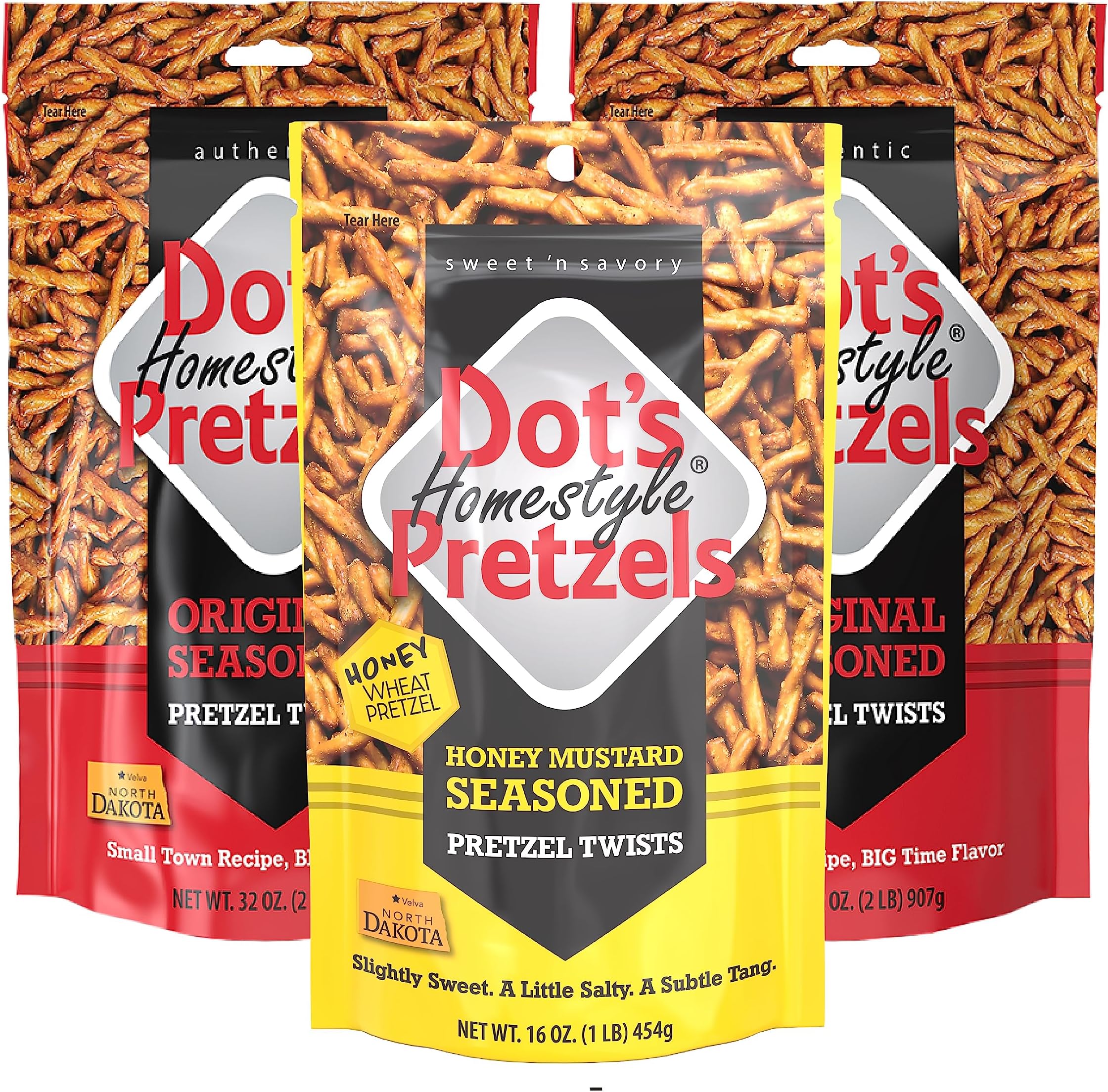 Amazon.com: Dot's Cinnamon Sugar Pretzel Twists - Variety Pack ...
