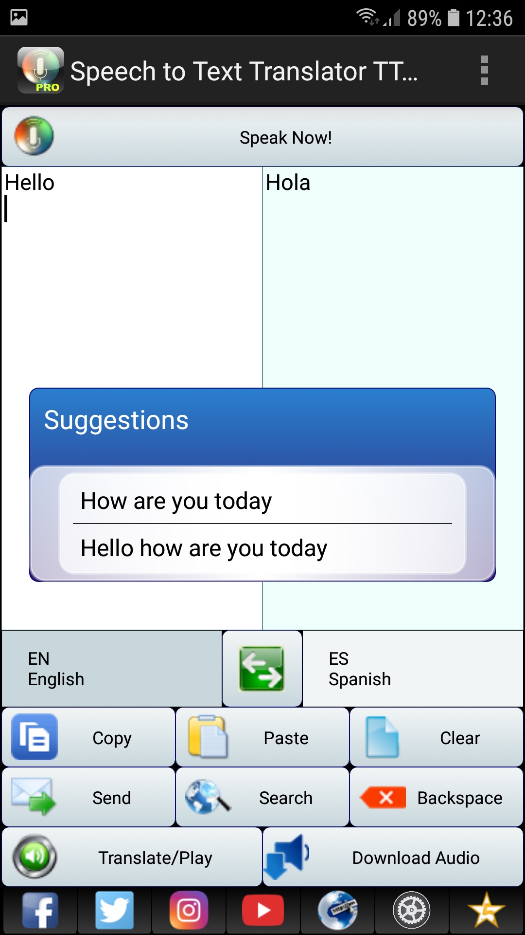 Speech2Text Translator TTS PRO - App on Amazon Appstore