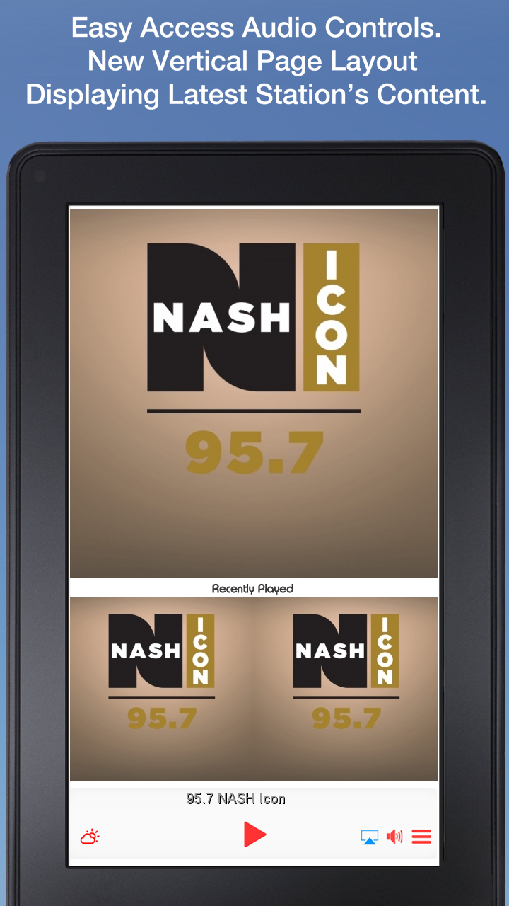95.7 NASH Icon - App on Amazon Appstore