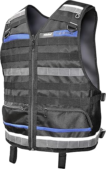 Amazon.com: Niche Workwear Tool Vest with Adjustable Strapes,Front ...