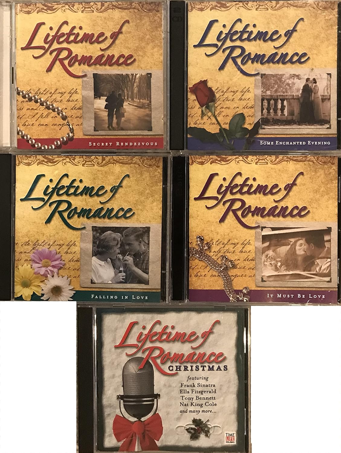 Time-Life Lifetime of Romance 9 CD Set INCLUDING Christmas CD - Amazon ...