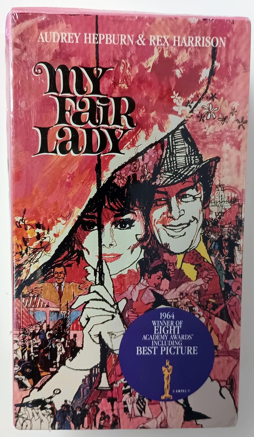 Amazon.com: My Fair Lady [VHS] : Audrey Hepburn & Rex Harrison: Movies & TV