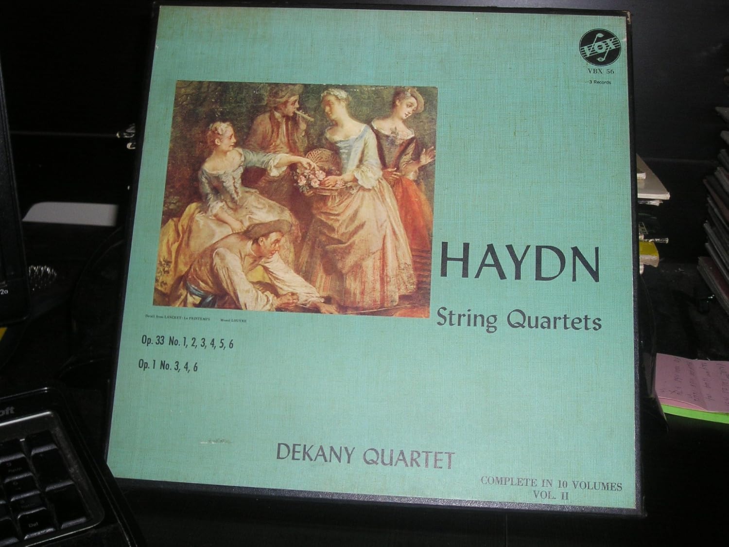 Amazon.com: HAYDN STRING QUARTETS VOL 2 OP 33 AND OP 1, DEKANY QUARTET, VOX VBX 56: CDs & Vinyl