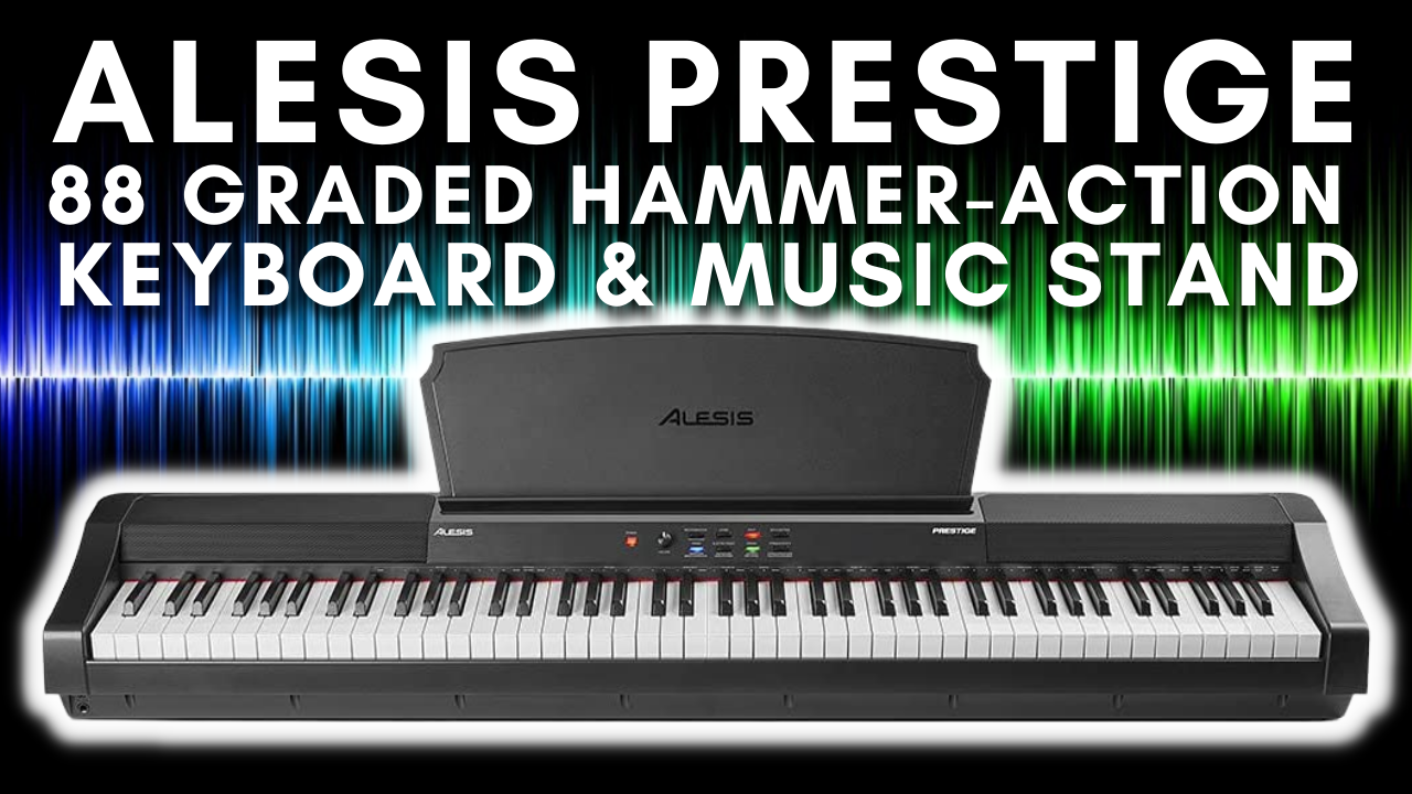 Watch Alesis 88-key Digital Piano w/Graded Hammer-Action Keys on Amazon ...