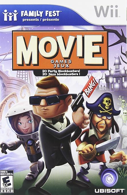 Amazon.com: Family Fun Fest Movie Game - Nintendo Wii : Ubisoft: Video ...