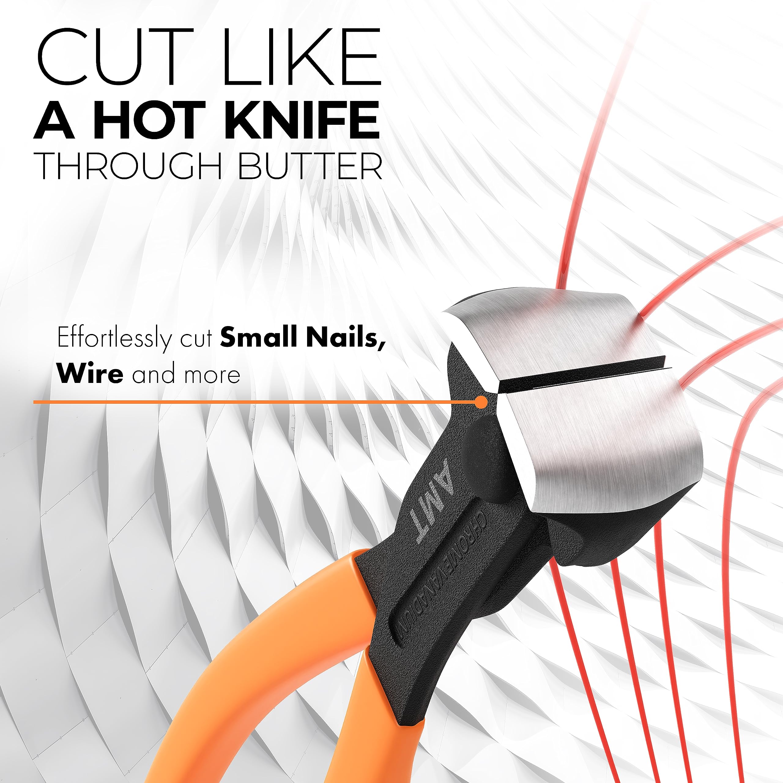 Snapklik.com : 8 Inch End Cutting Pliers, End Cutting Nippers Heavy ...