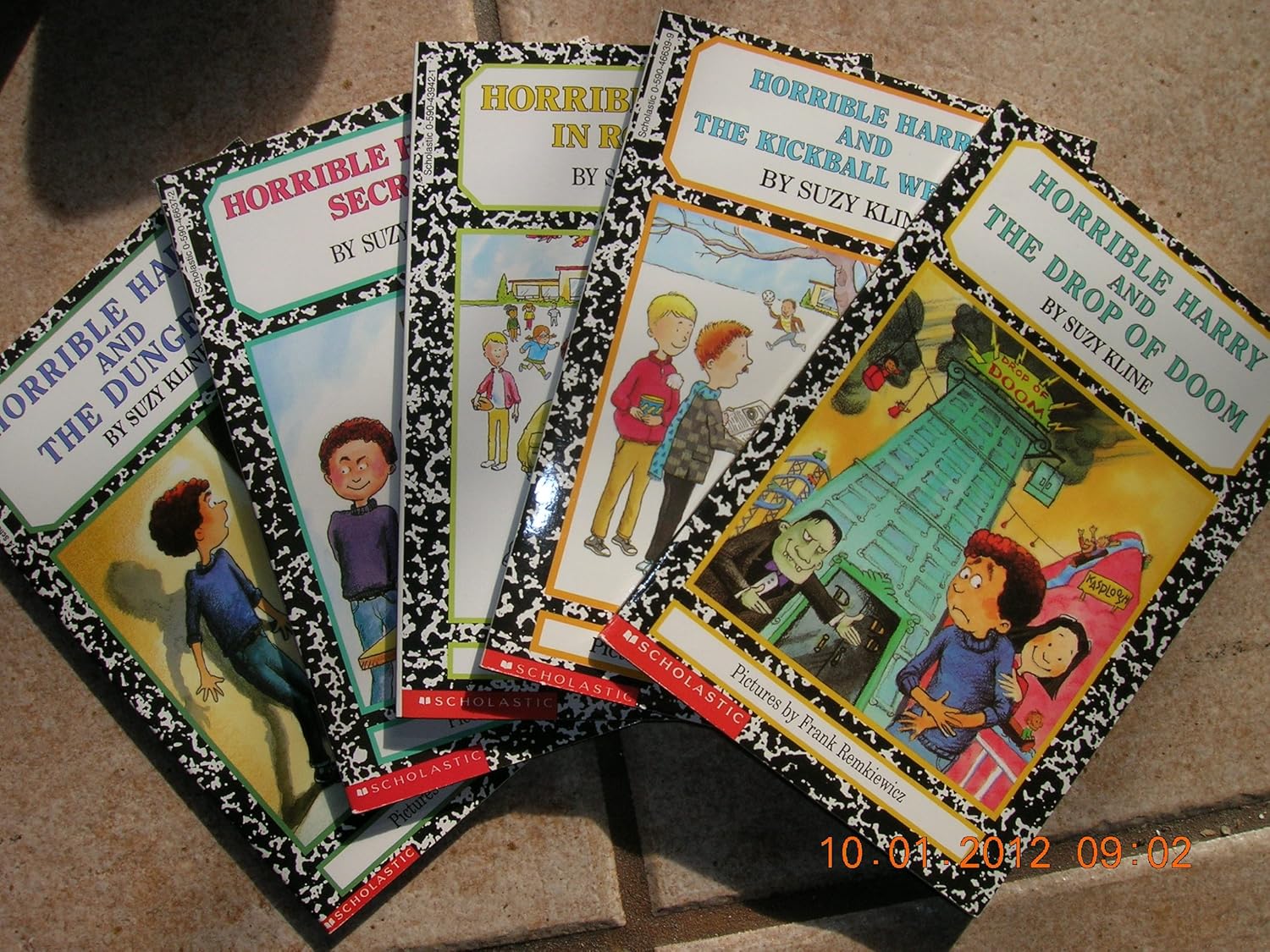 5 Horrible Harry Books: Horrible Harry's Secret; Horrible Harry and the ...