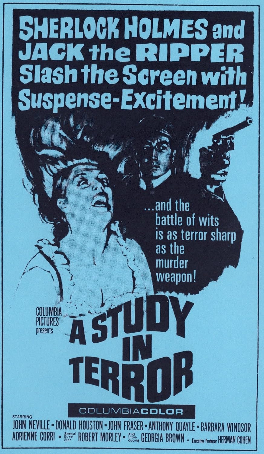 A Study In Terror [VHS] : John Neville, Donald Houston, Judi Dench ...