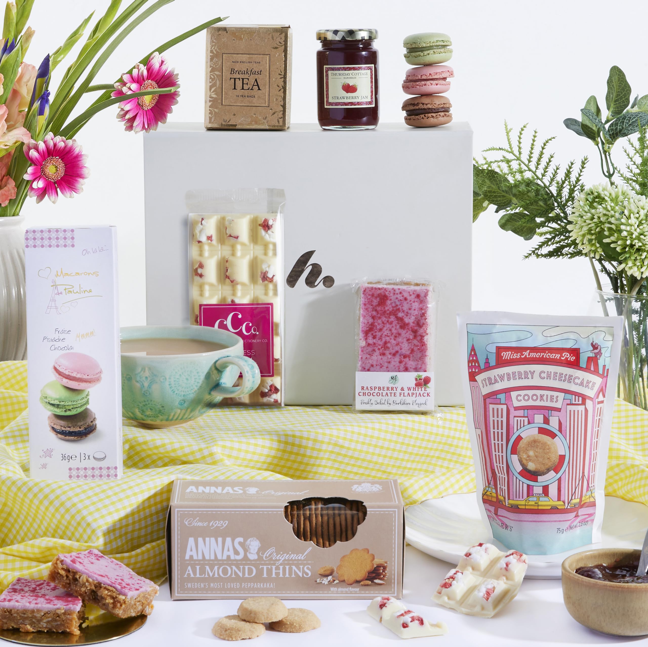 Luxury Afternoon Tea Gift By Clearwater Hampers Artisan Biscuits ...