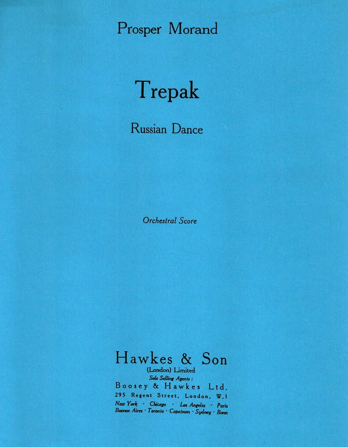 Trepak (Russian Dance) Score and Parts - Amazon.com Music