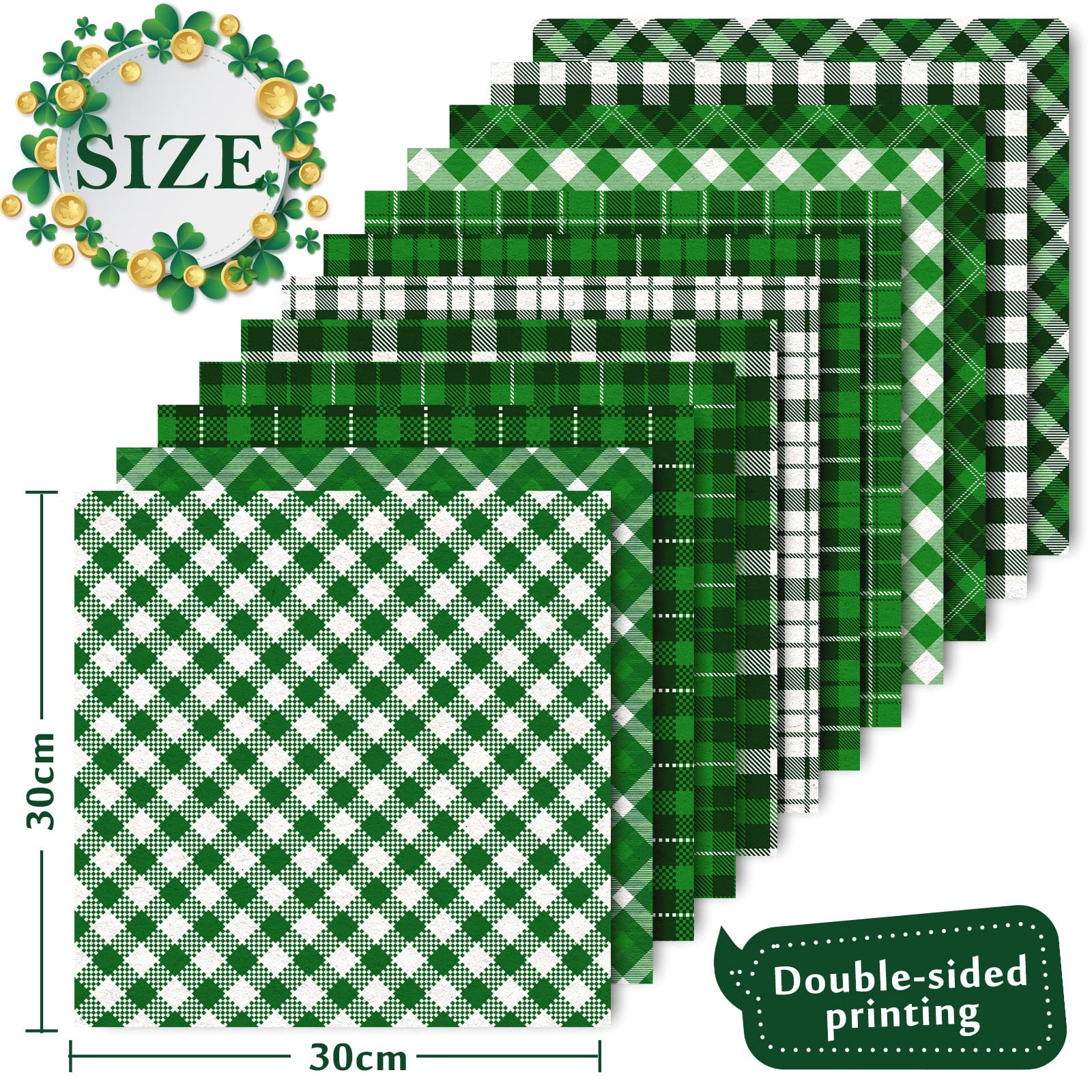 Green Scrapbooking Paper