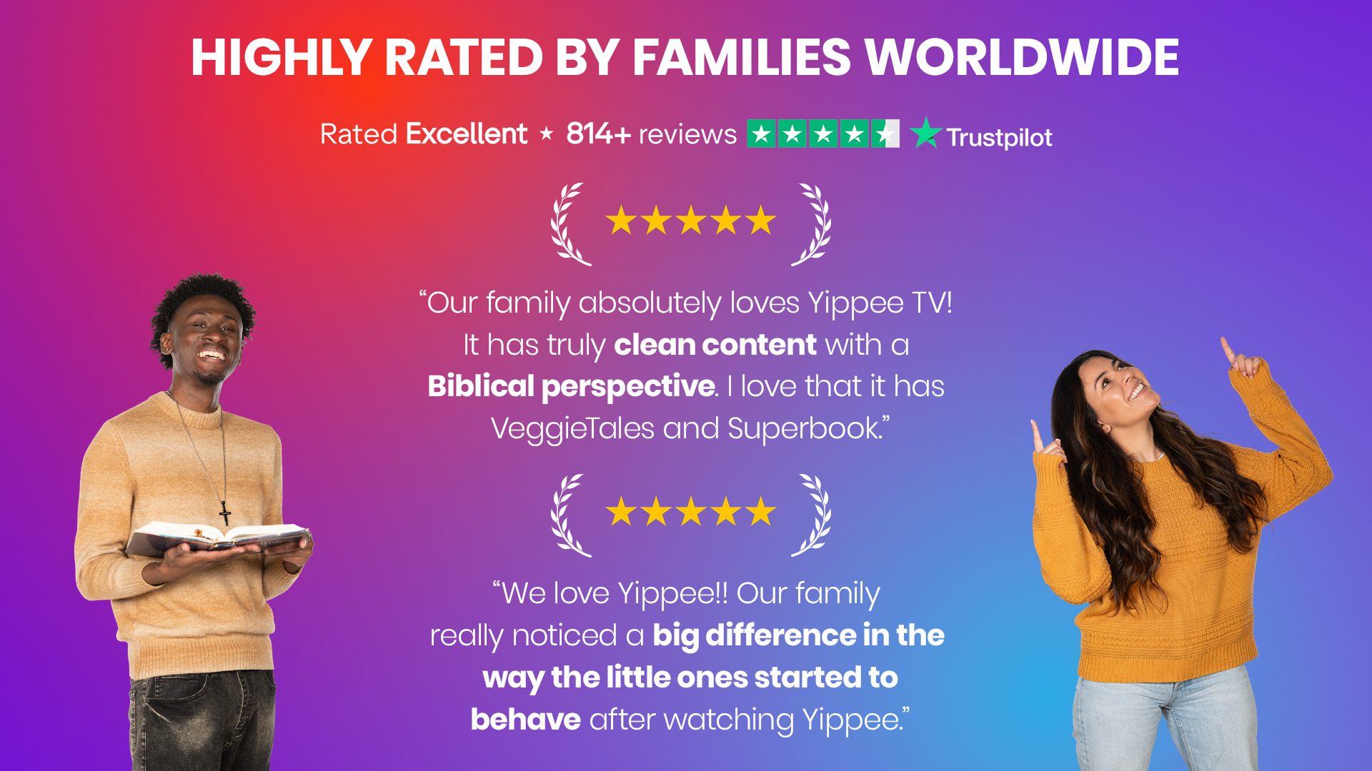 Yippee TV: Christian streaming in a safe, ad-free space. Filled with ...