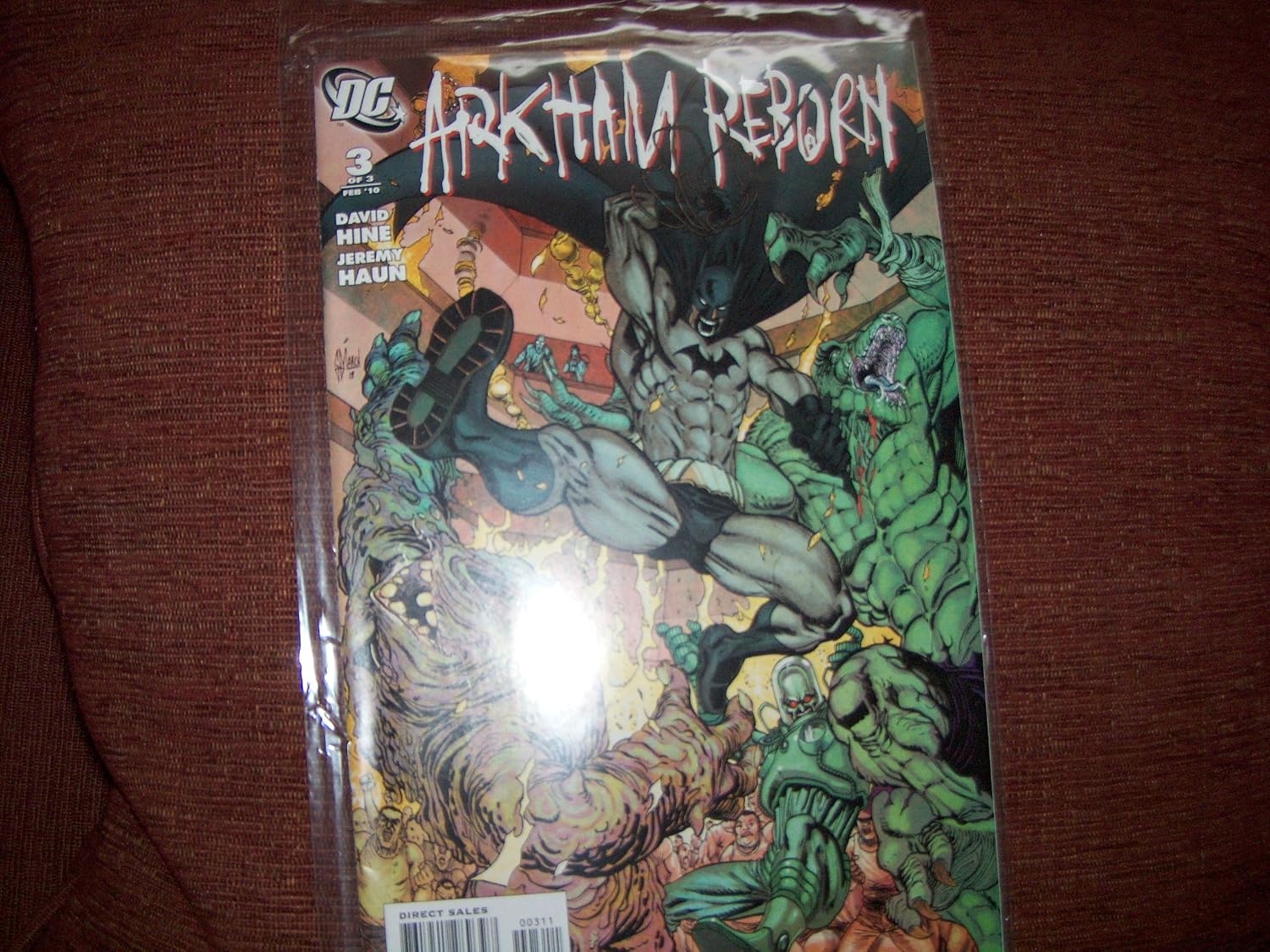 Batman's ARKHAM REBORN Comic Book #3 of 3 FEB. 2010: Jeremy Haun David ...