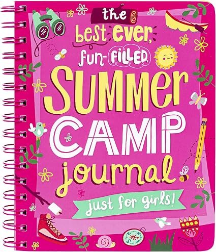 Amazon.com: Peaceable Kingdom Best Ever Fun-Filled Summer Camp Journal ...