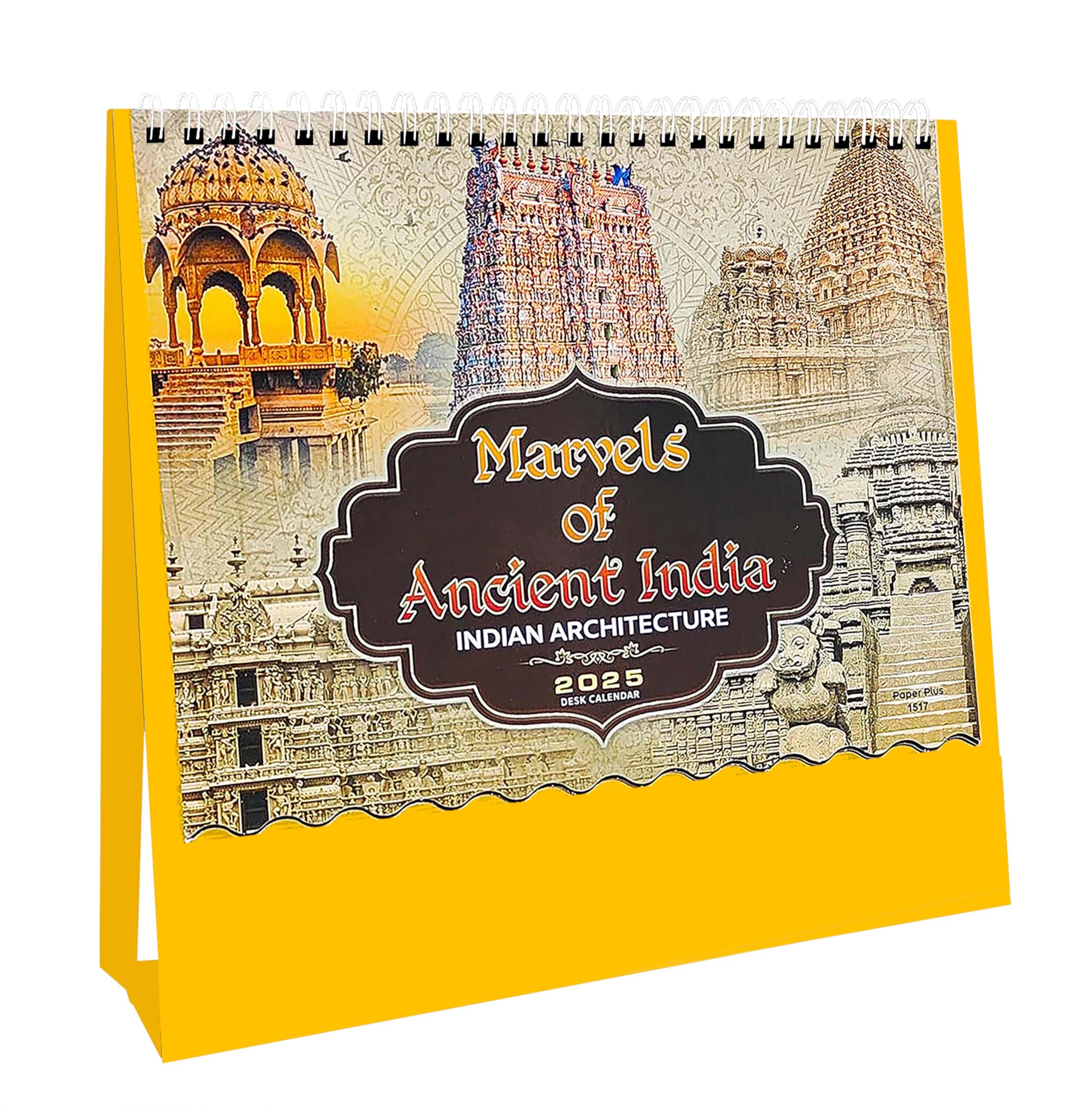 Antara Desk calendar 2025 featuring Indian architecture |Monthly Dates ...
