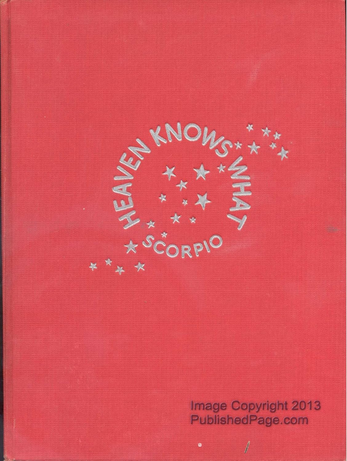 Scorpio's Horoscope Book Heaven Knows What: SCORPIO: Amazon.com: Books