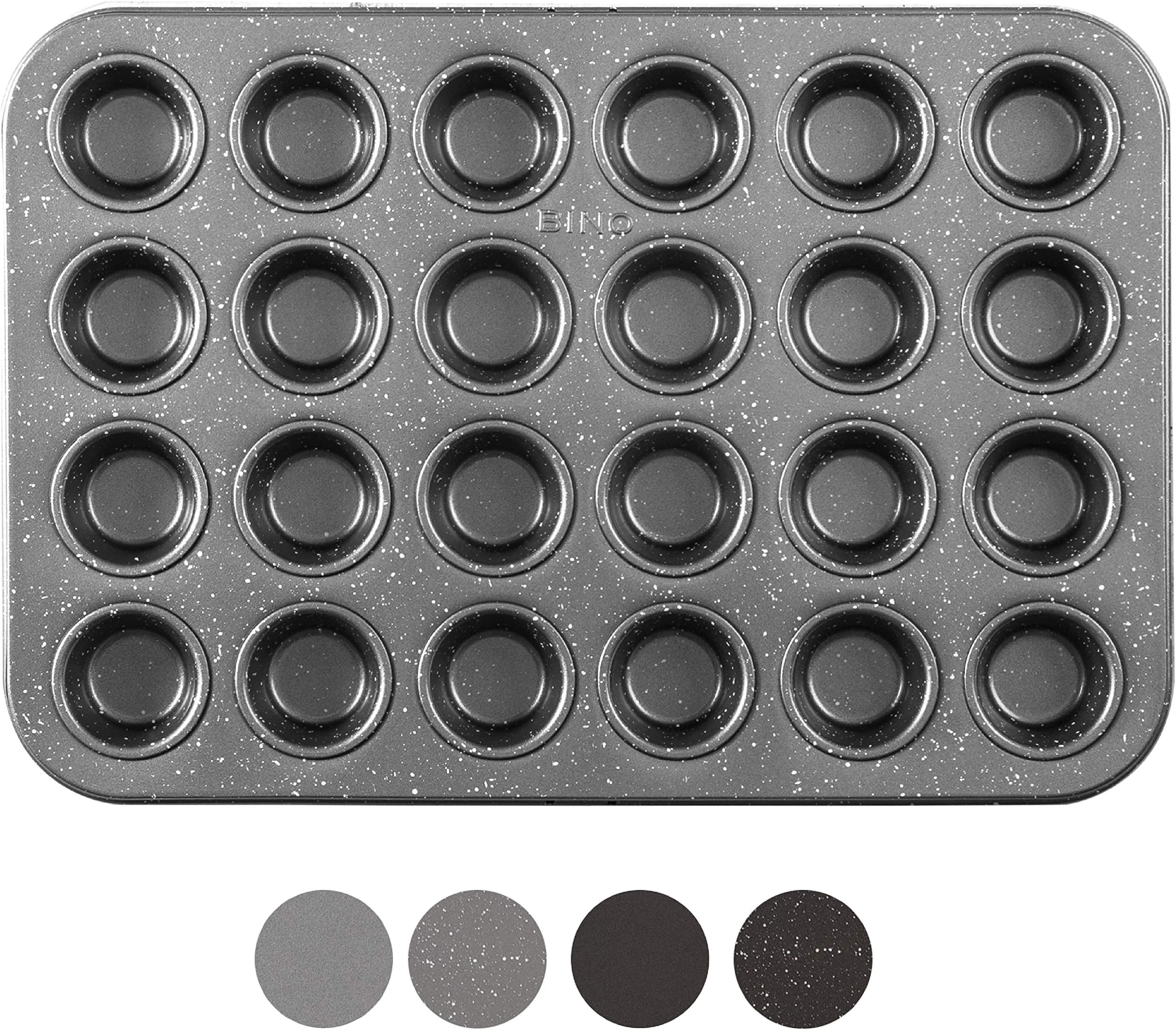Amazon.com: Wilton Perfect Results Premium Non-Stick Pan 24-Cup Mini ...