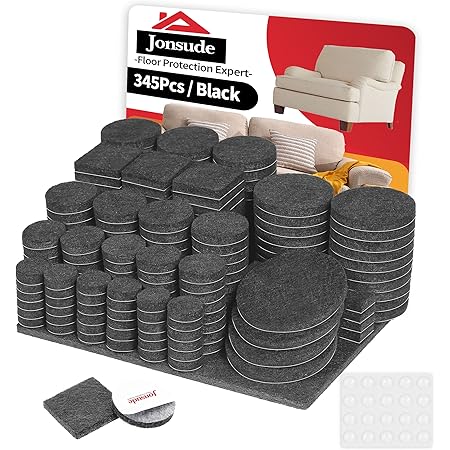 Felt Furniture Pads - 261 Pcs Furniture Pads Hardwoods Floors Self ...