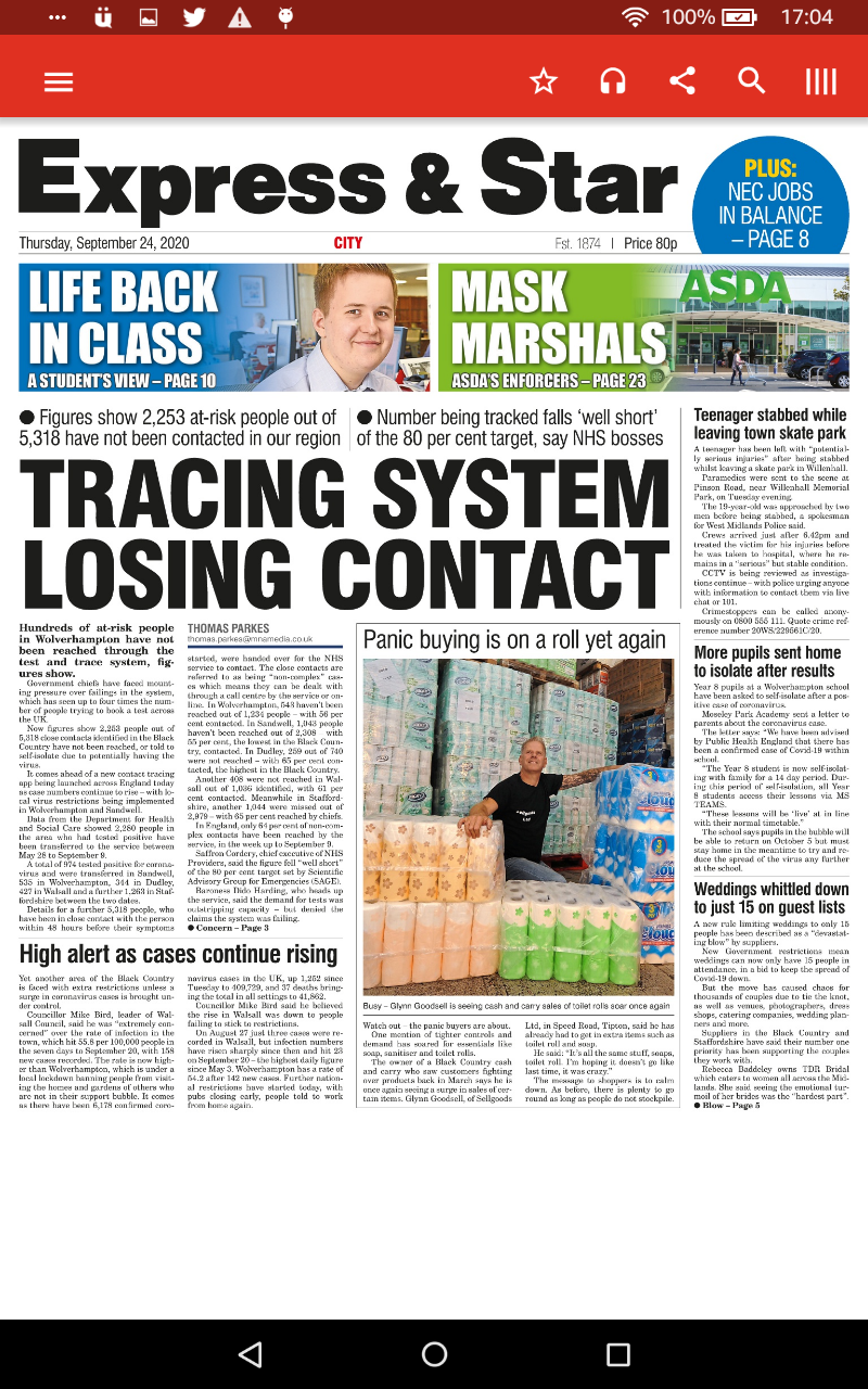 Express & Star News - App on the Amazon Appstore