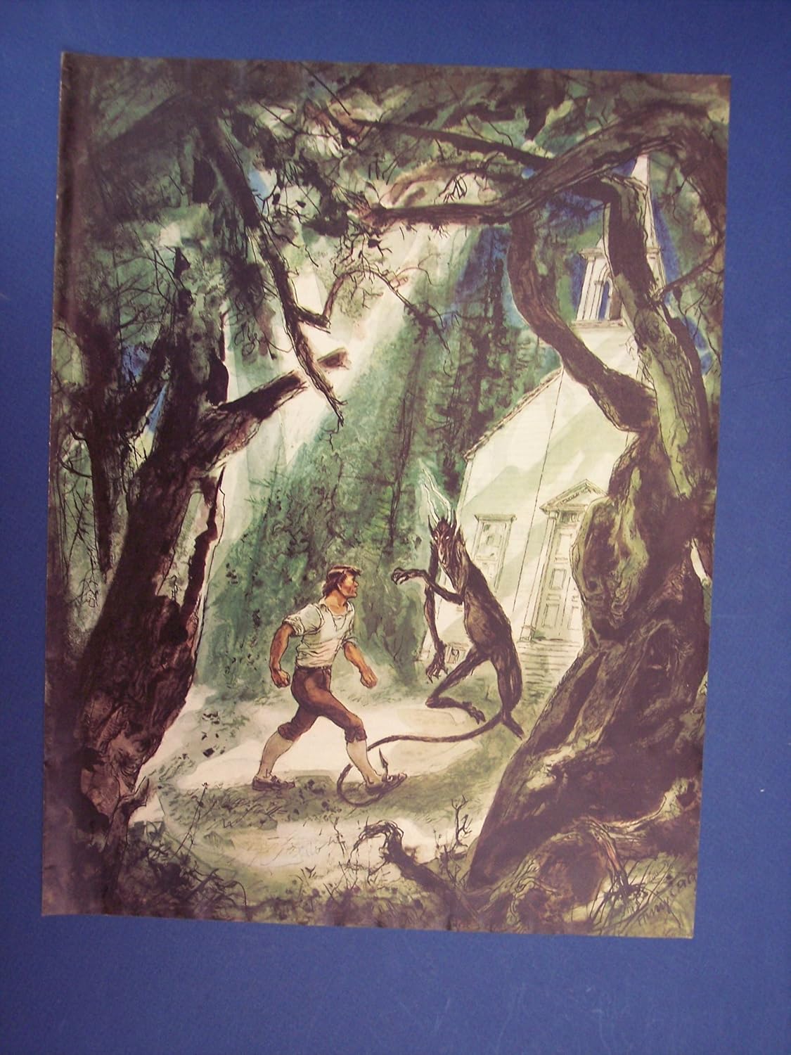 Amazon.com: Henry C. Pitz (art) Original Vintage 50's Magazine Print ...