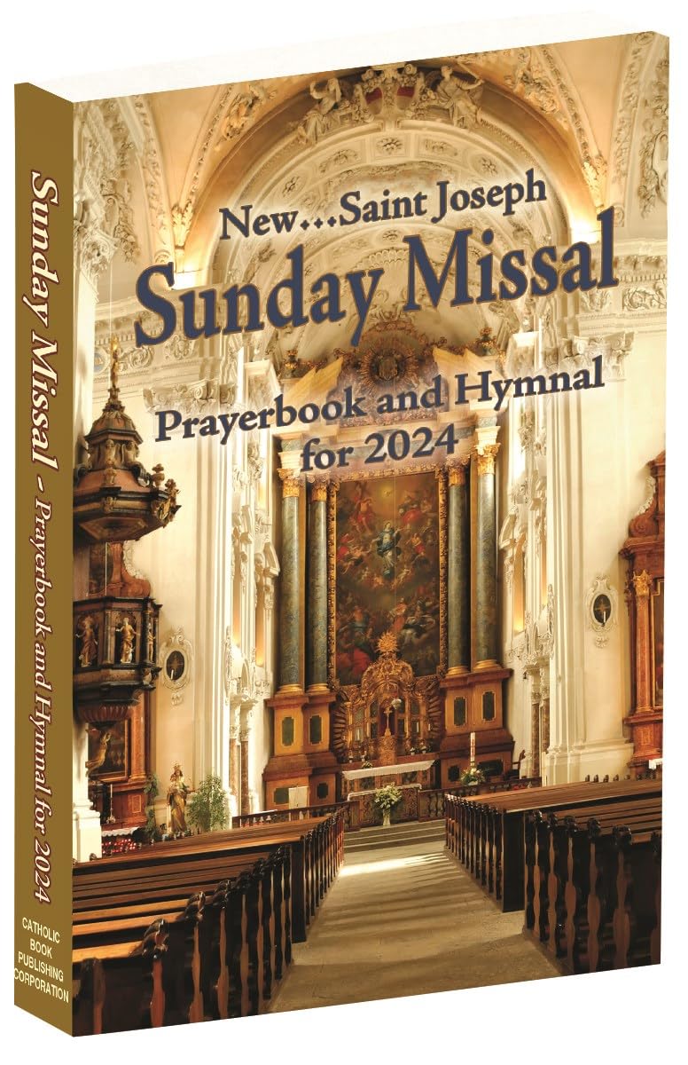 St. Joseph Sunday Missal Prayerbook and Hymnal for 2024: American Edition: Catholic Book ...