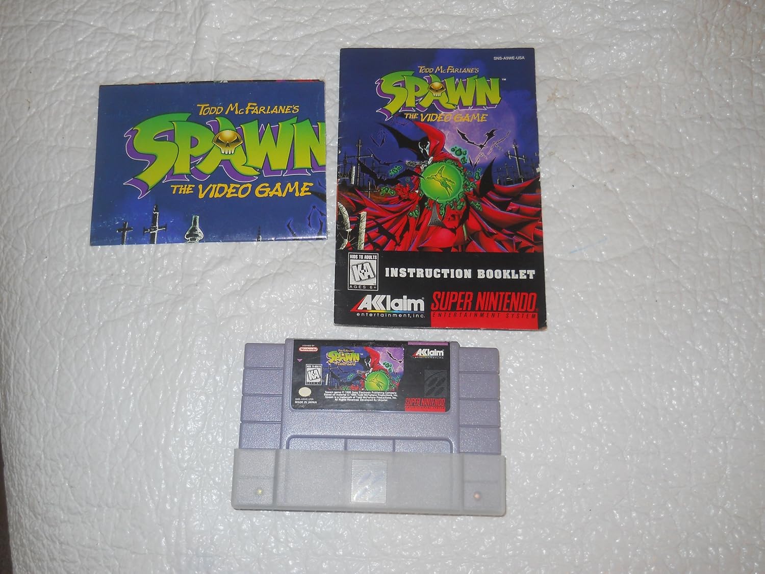 Amazon.com: Spawn: The Video Game - Super Nintendo (Renewed) : Video Games