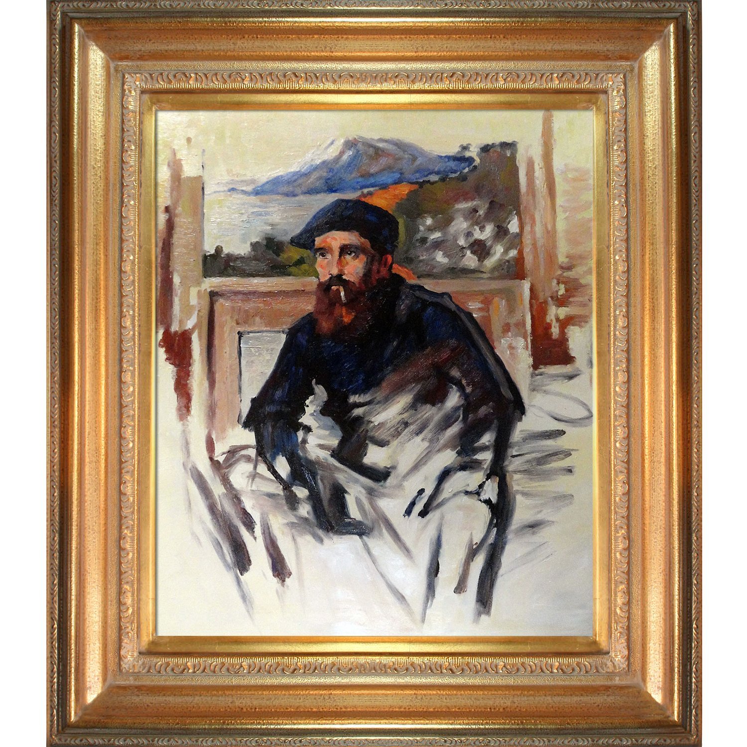 Claude Monet Portrait Of Him Born On This Day In 1840, Claude Monet's