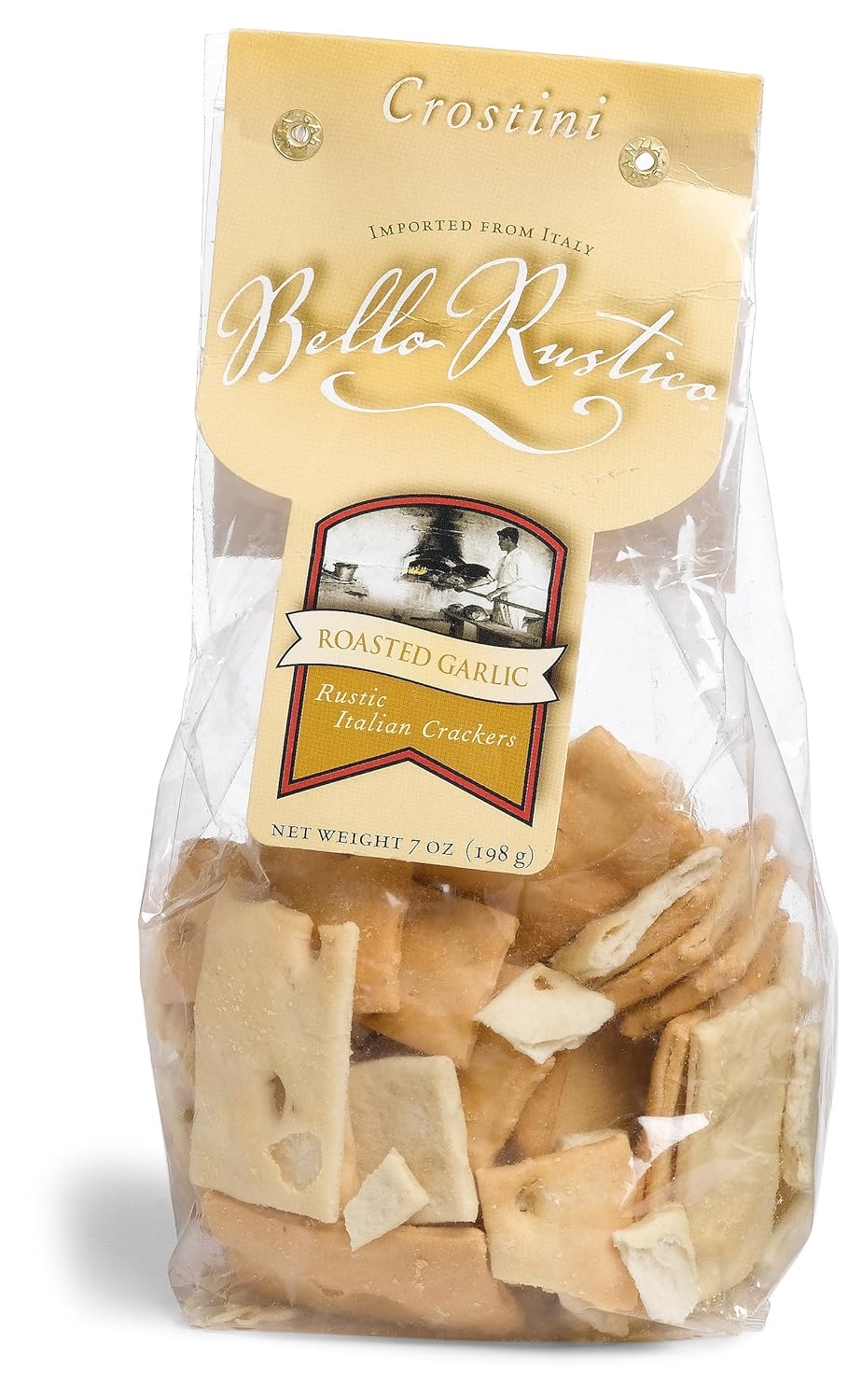 Amazon.com: Bello Rustica Crostini, Roasted Garlic Rustic Italian ...