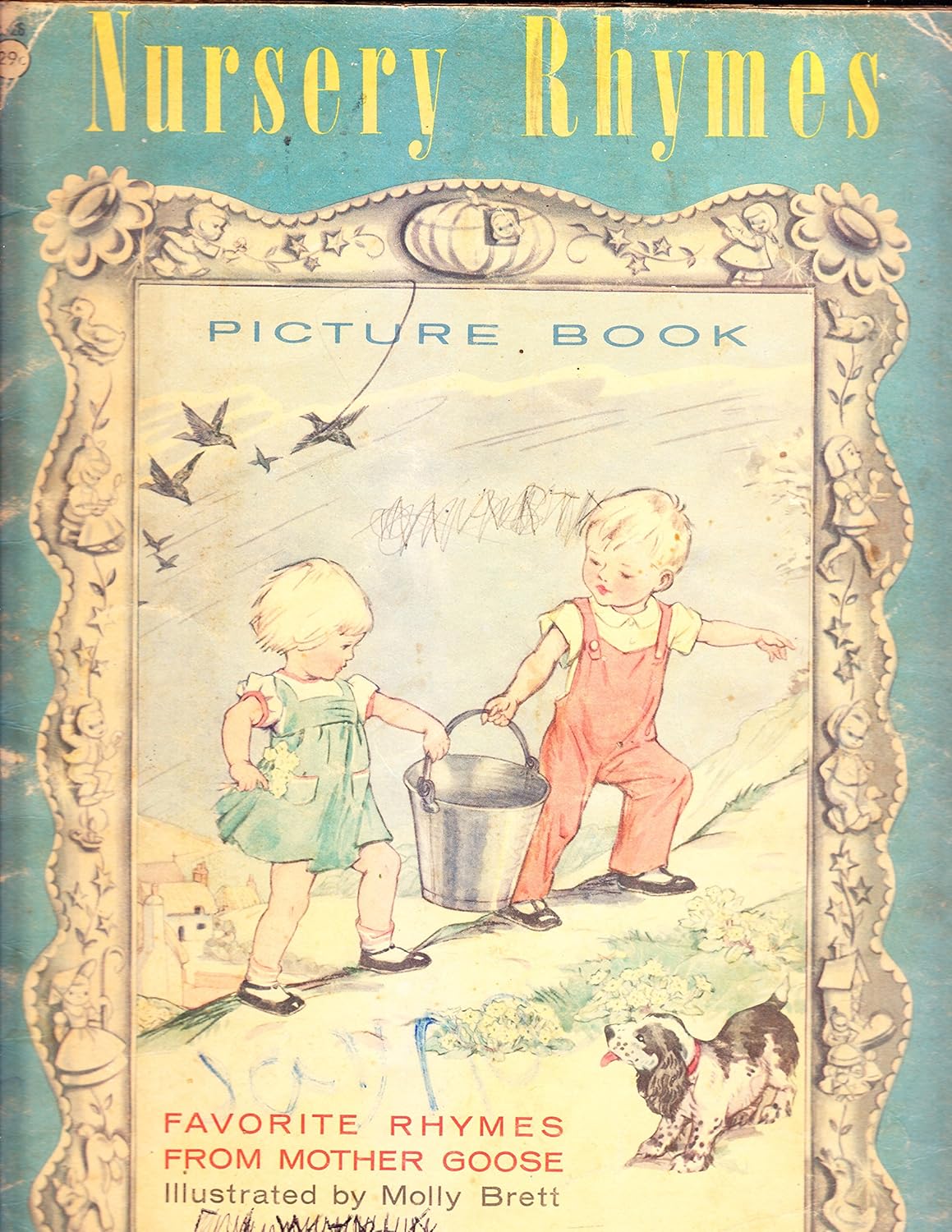 Nursery Rhymes Picture Book - Favorite Rhymes from Mother Goose ...