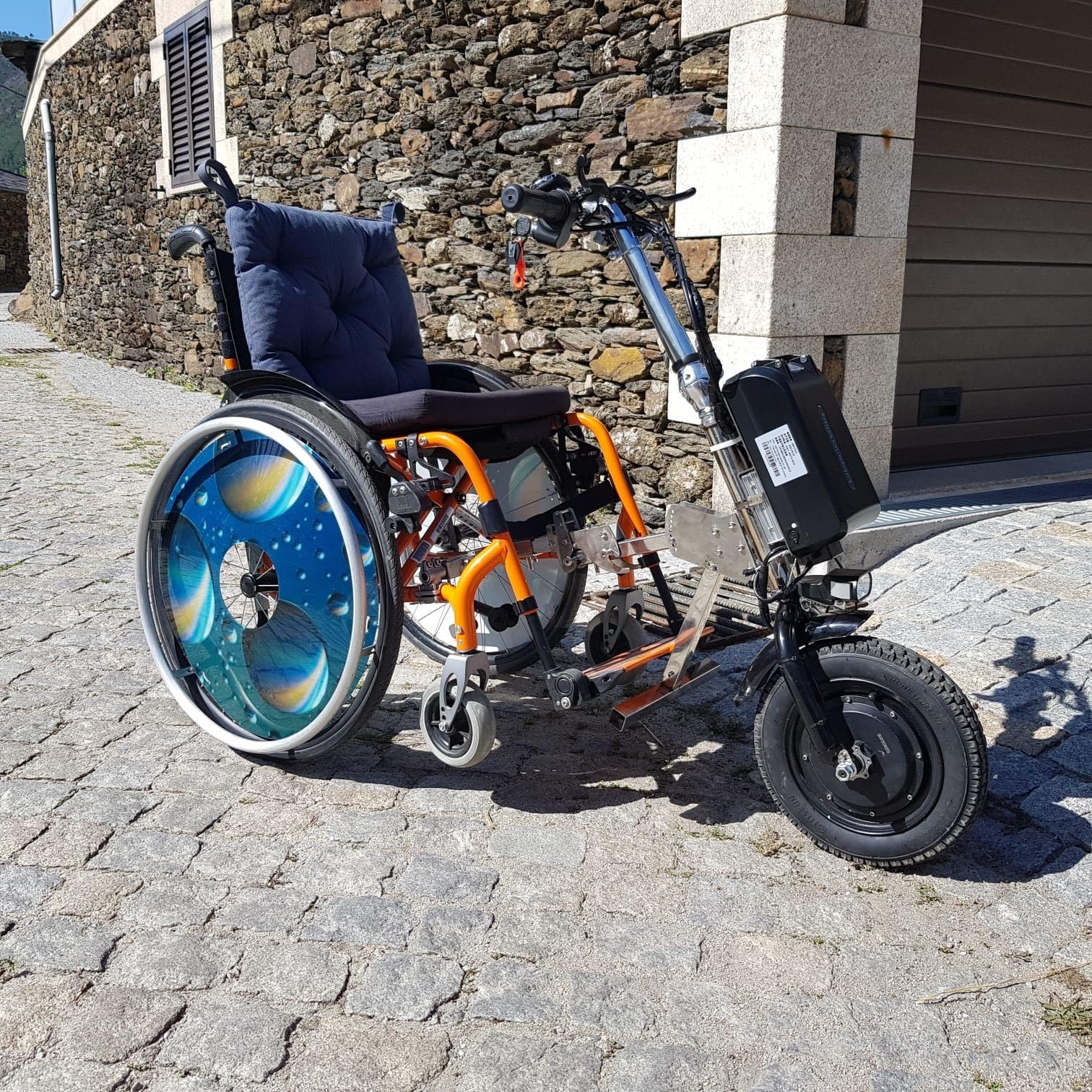 Amazon.com: 500W Electric Wheelchair Conversion Kit, 17Ah Lithium ...