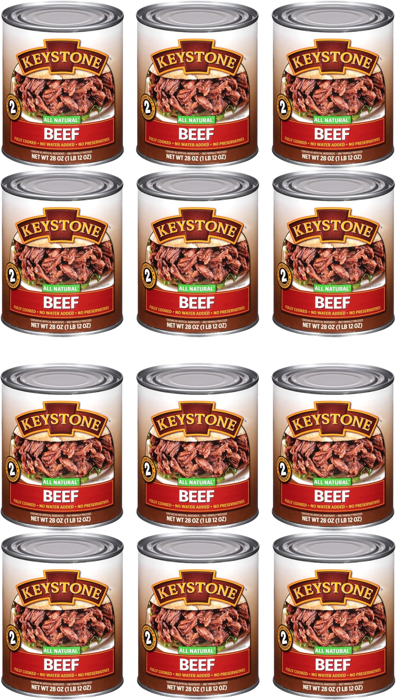 Amazon.com : Yoder's Canned Premium Variety Pack (Beef, Chicken ...