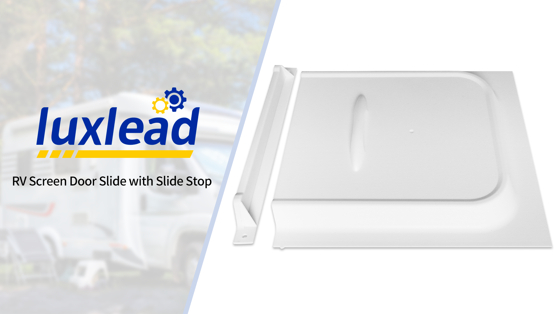 Watch RV Screen Door Slide Panel with Slide Stop ﹙12", White﹚ on Amazon ...