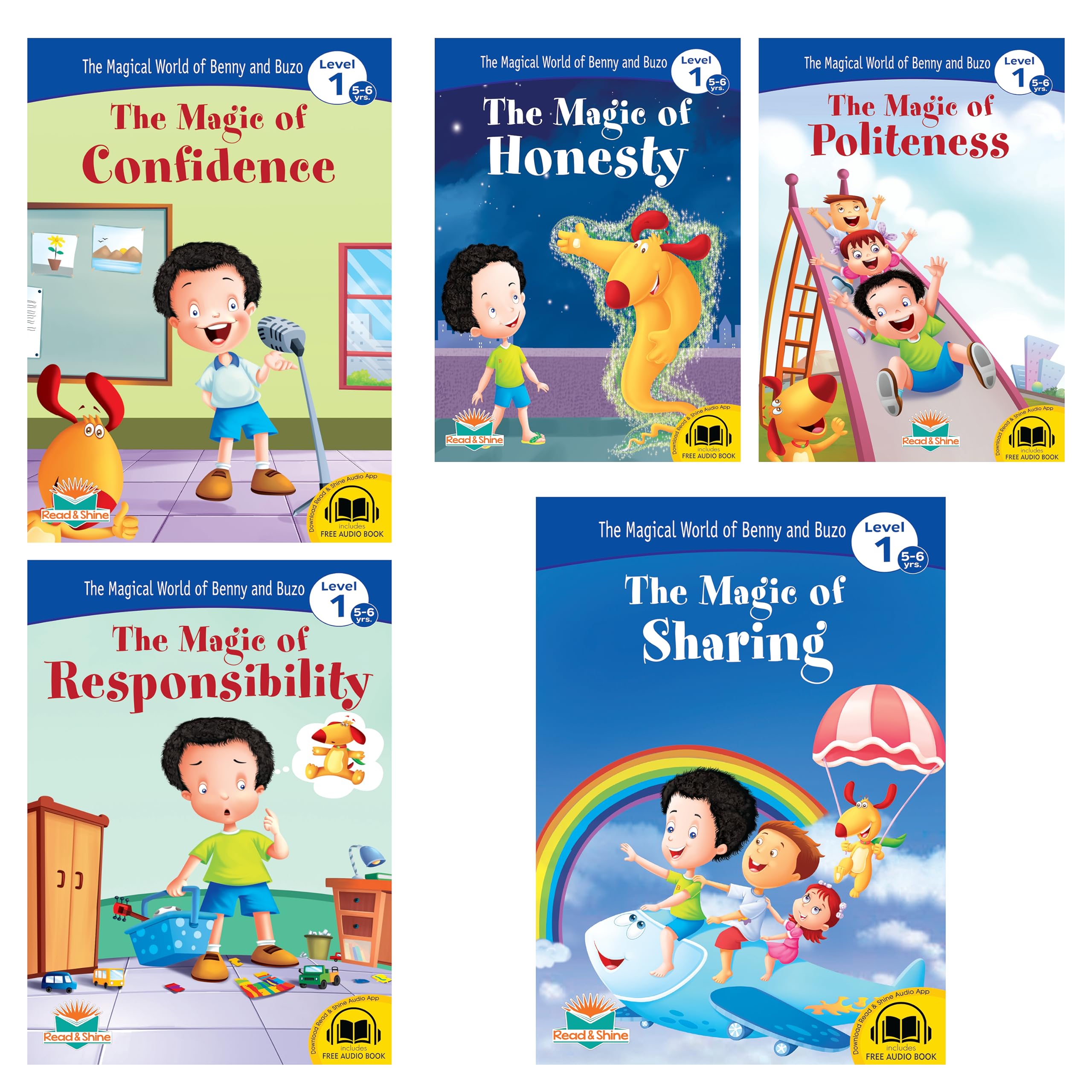 Pegasus Moral Books Combo-Magic of Responisibility,Politeness,Honesty ...