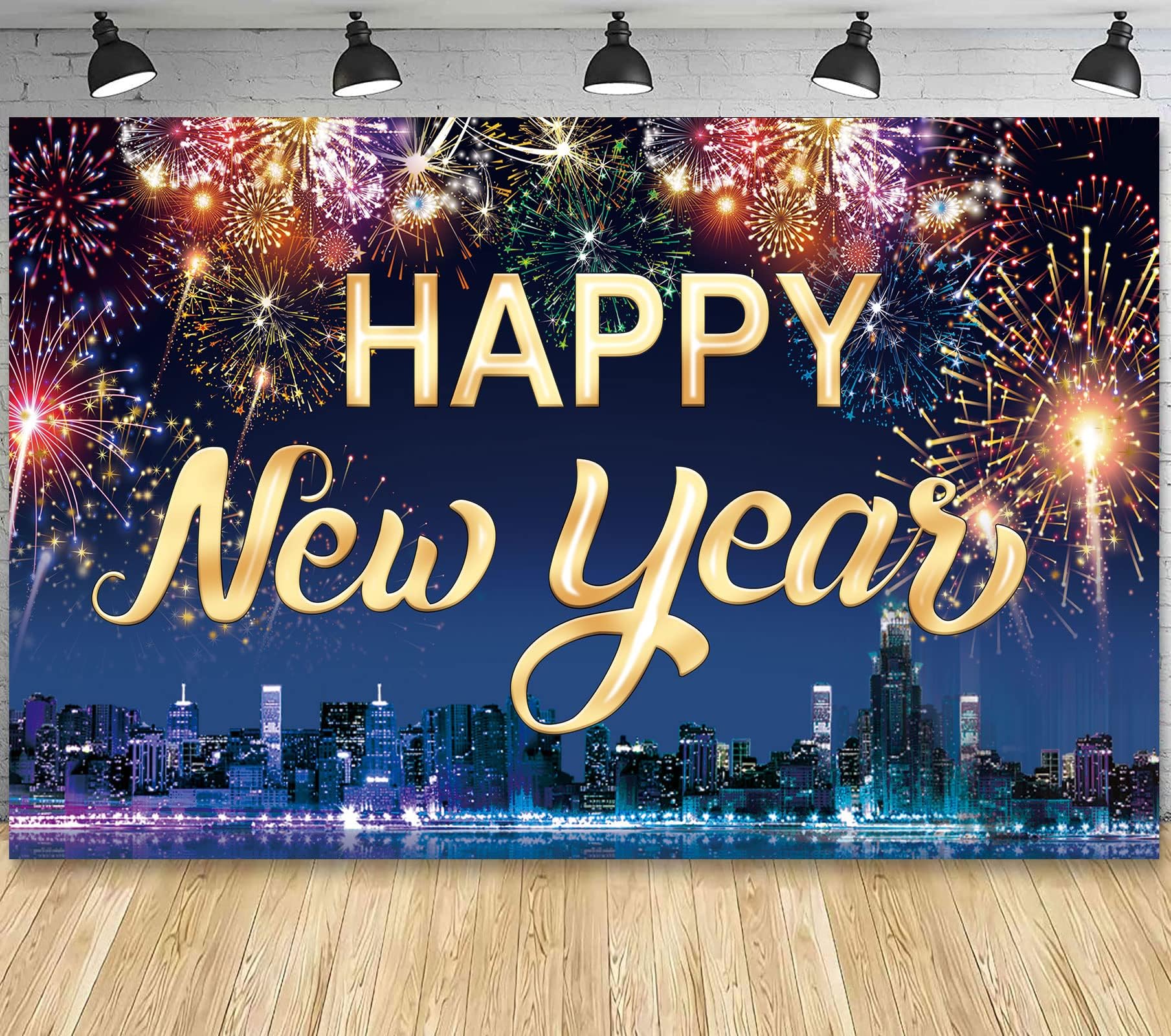Amazon.com: KatchOn, Large Happy New Year Banner - 72x44 Inch | New ...