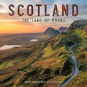 Amazon.com: Scotland Calendar 2025 | Scotland: The Land of Burns | 12 ...