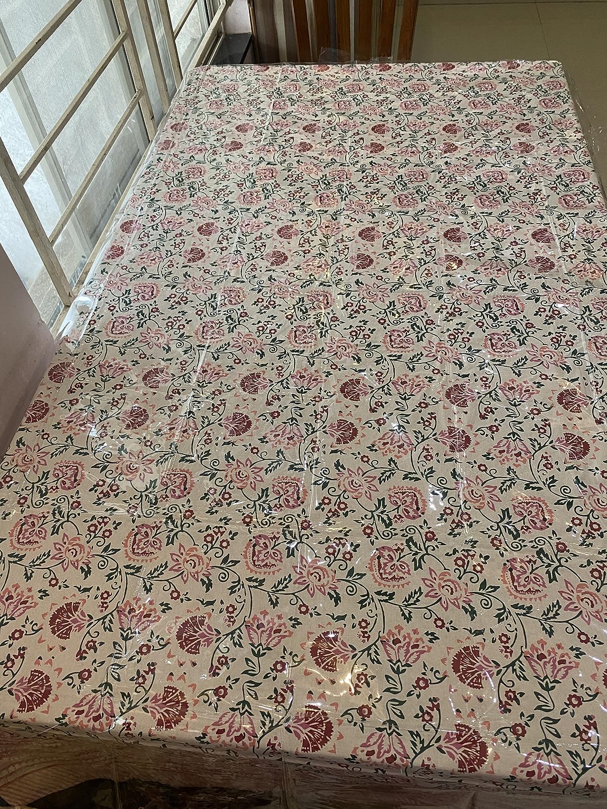 Buy Elite India Transparent Clear Seater Dining Table Cover | Table ...