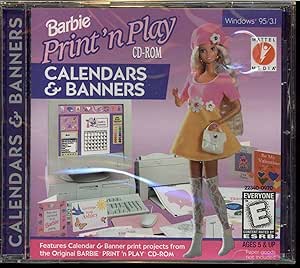 Barbie Print 'n Play Calendars & Banners : Amazon.co.uk: Toys & Games